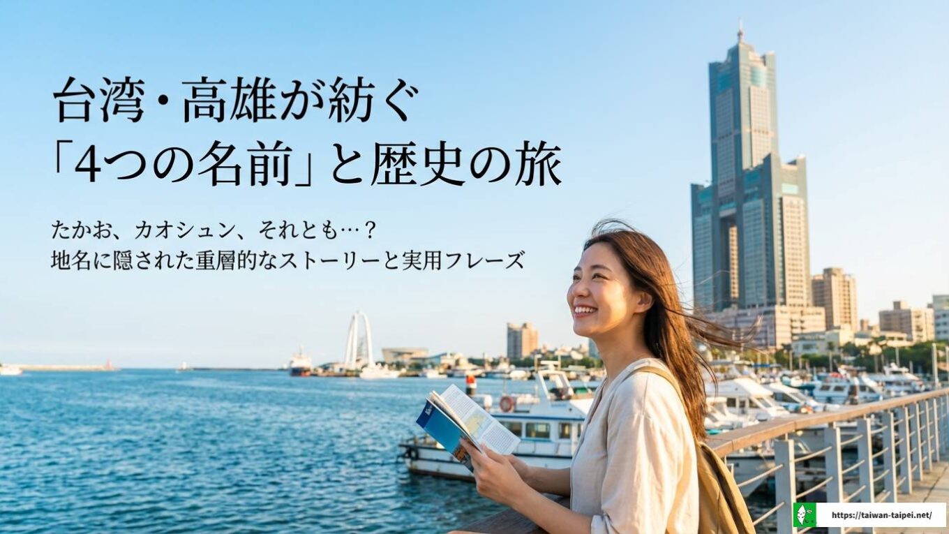 台湾の高雄の読み方は？たかおとカオシュン等由来も徹底解説サボテン台湾